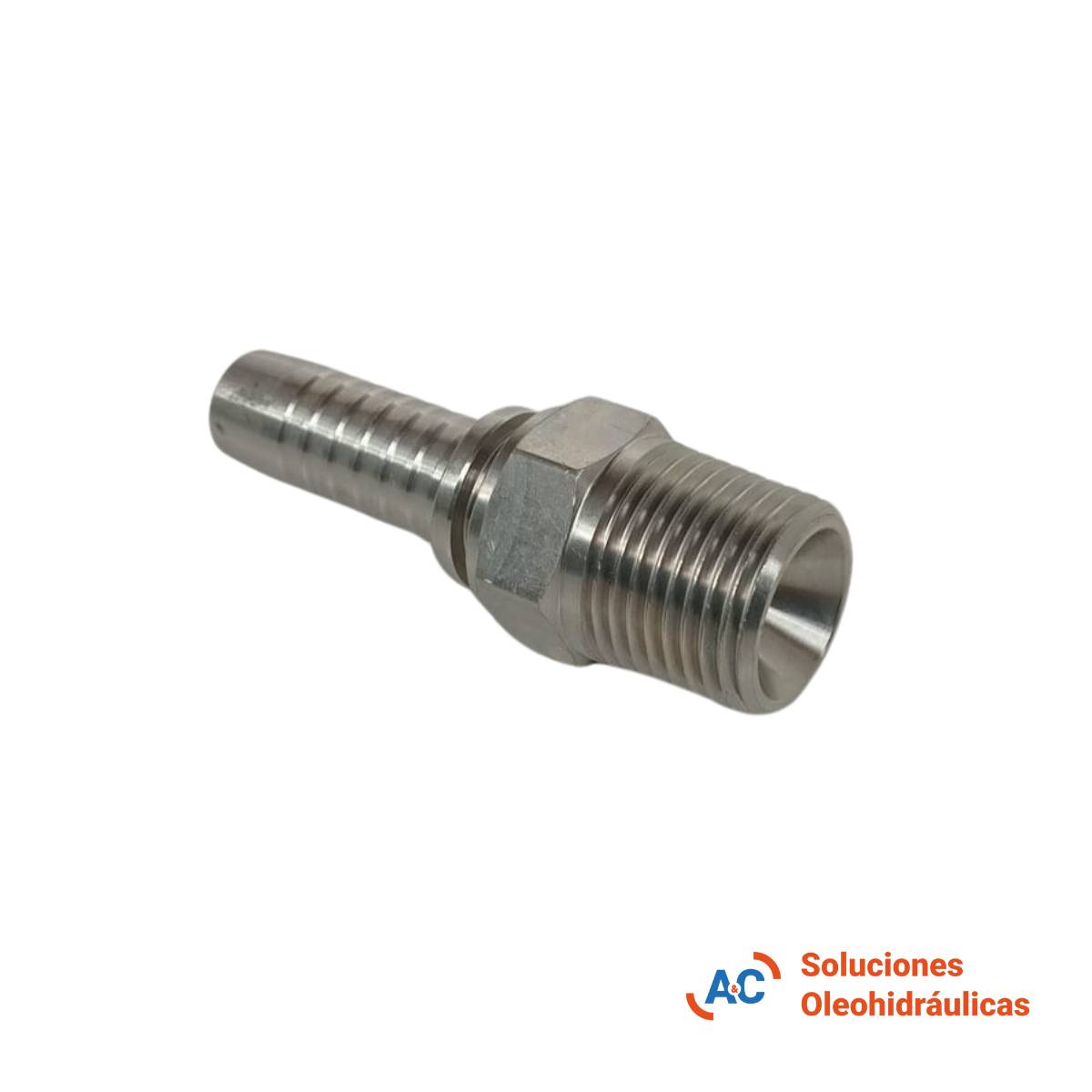 Terminal MF cónico R (NPT) 1/4" - Mang 1/4" - ATD/68/04-04 - 9022 - AyC ...