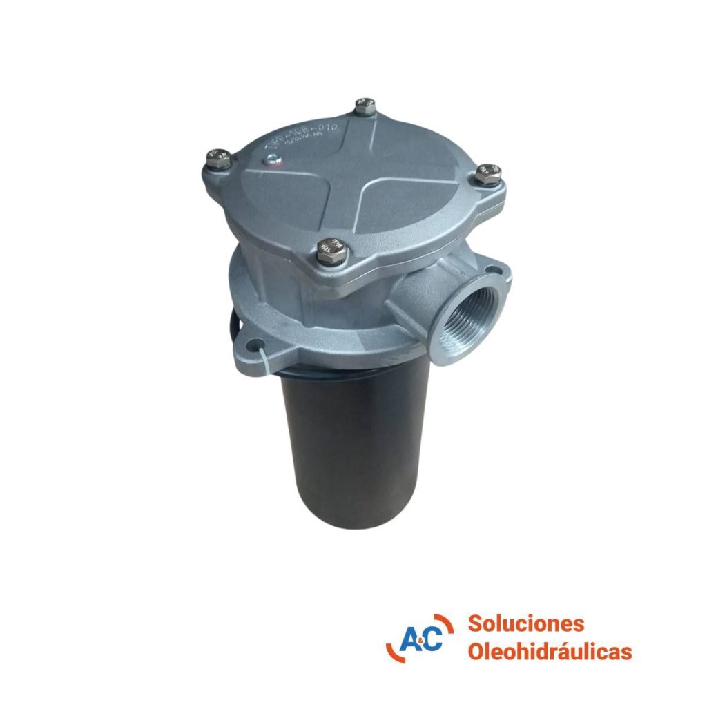 Filtro retorno 120 lts - 1"1/4 HLTIFP-10B-010 - Hydroline - A&C Soluciones